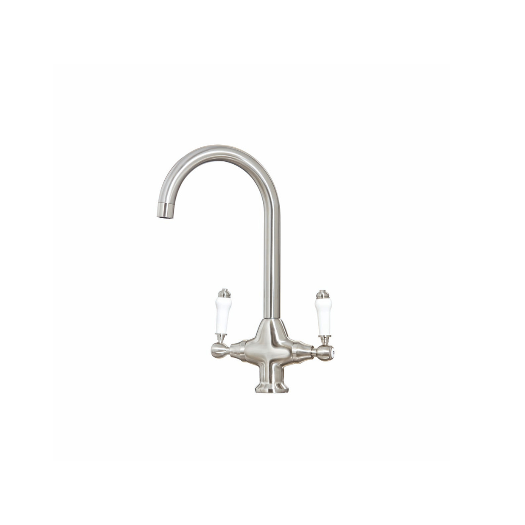 Harrogate Kitchen Tap Brushed Nickel – Orion Interiors