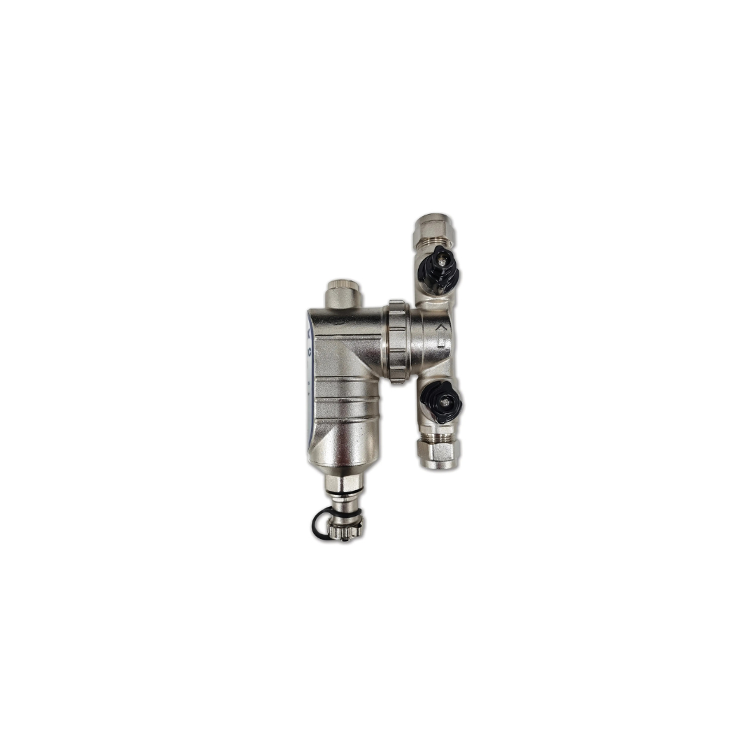 Onyx 22mm Brass Magnetic Filter with Valves – Orion Interiors